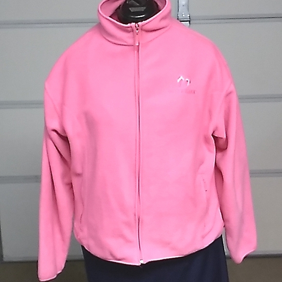 GOGO Sports | Jackets & Coats | Gogo Sports Fleece Jacket Pink Xl ...